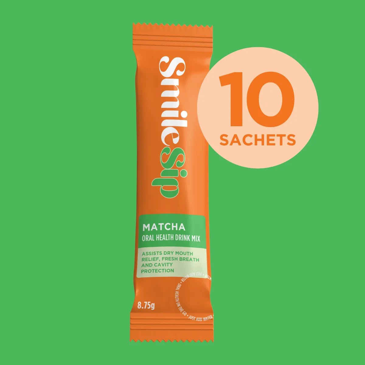 SmileSip's Matcha 10ct Pouch – SmileSip USA