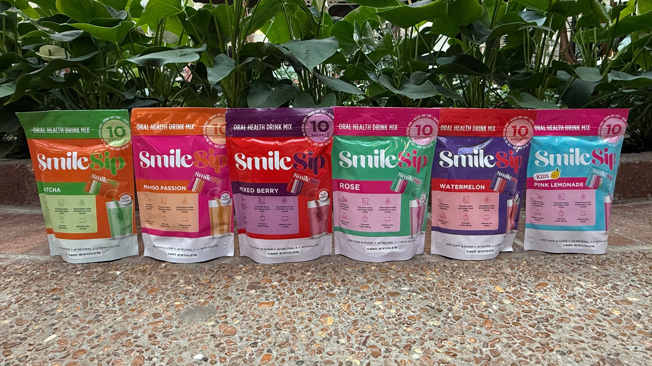 SmileSip Subscription Starter Kit | 6 Flavor Variety Pack – SmileSip USA